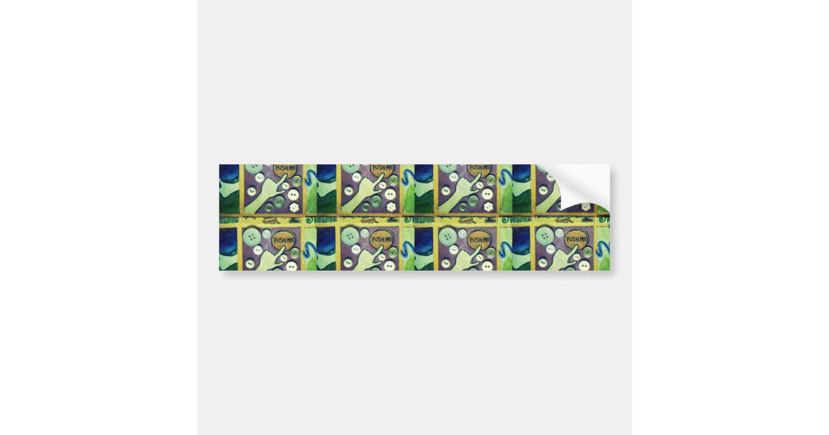 Bumper Sticker Template Car Bumper Sticker | Zazzle