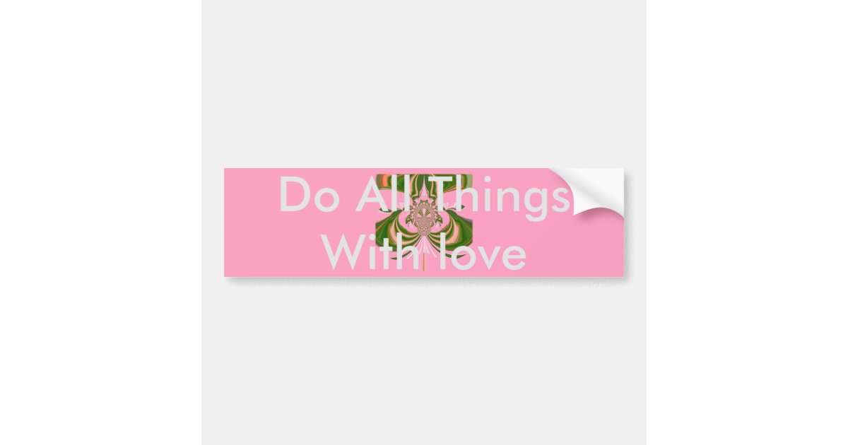 Bumper Sticker Template Car Bumper Sticker | Zazzle