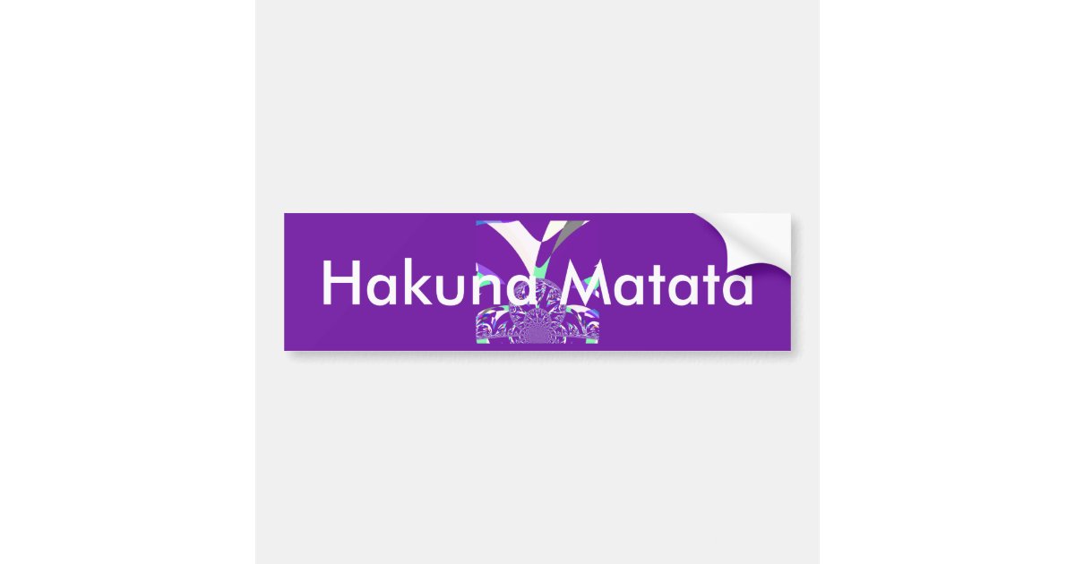 Bumper Sticker Template Car Bumper Sticker | Zazzle