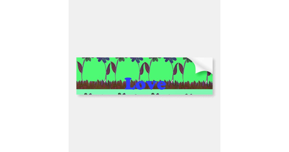 Bumper Sticker Template Car Bumper Sticker | Zazzle
