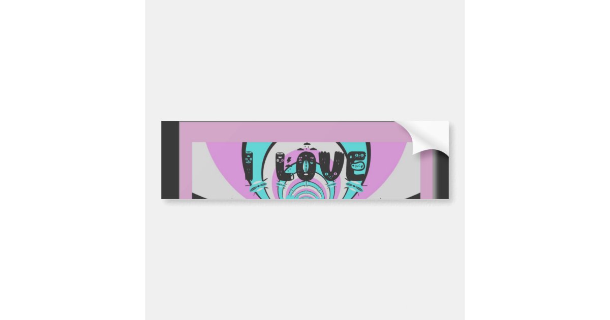 Bumper Sticker Template Car Bumper Sticker | Zazzle