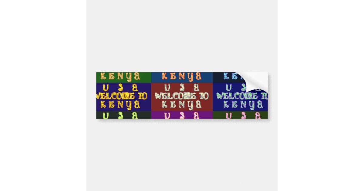 Bumper Sticker Template Car Bumper Sticker | Zazzle