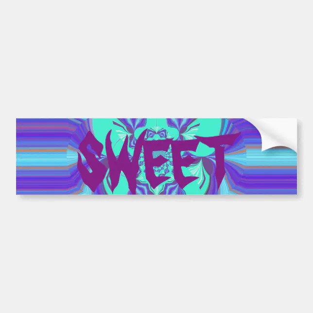 Bumper Sticker Template Car Bumper Sticker | Zazzle