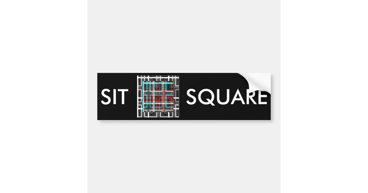 Bumper Sticker Template Car Bumper Sticker | Zazzle
