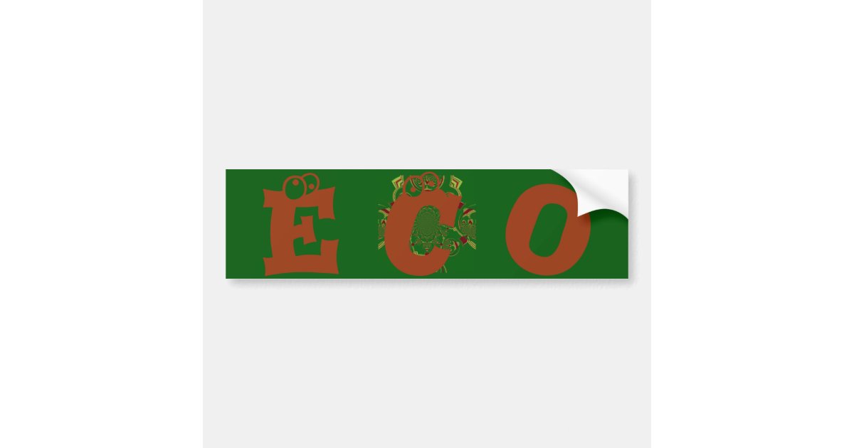 Bumper Sticker Template Car Bumper Sticker | Zazzle