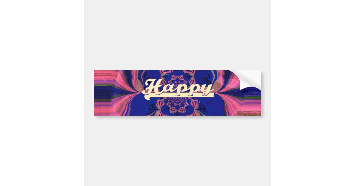 Bumper Sticker Template Car Bumper Sticker | Zazzle