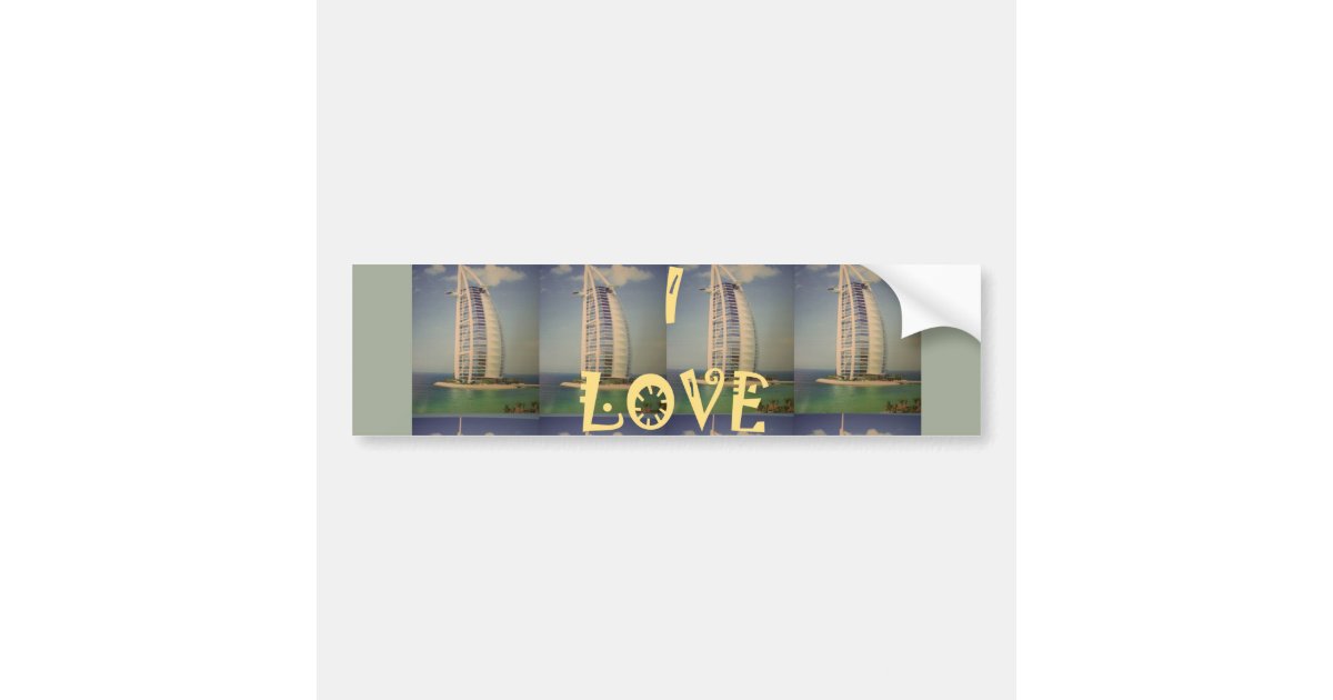 Bumper Sticker Template Car Bumper Sticker | Zazzle