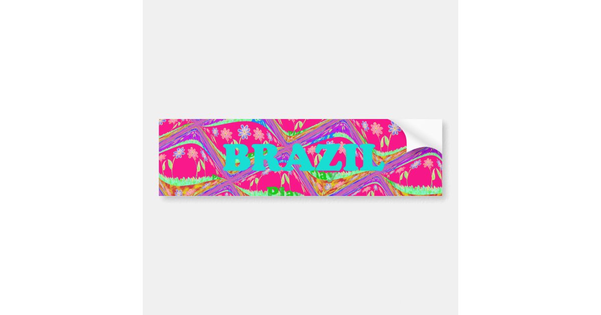 Bumper Sticker Template Car Bumper Sticker | Zazzle