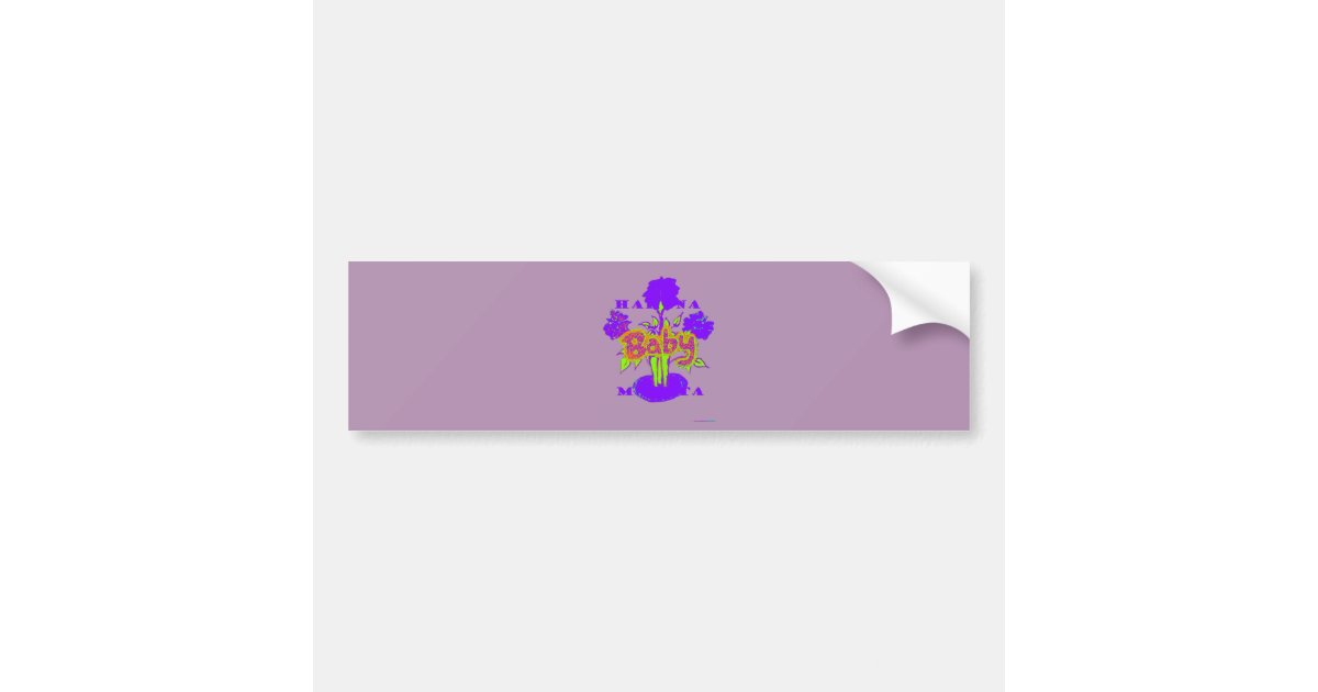 Bumper Sticker Template Car Bumper Sticker | Zazzle