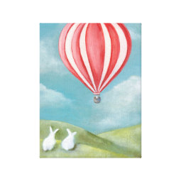 Bun Voyage Wrapped Canvas | Zazzle