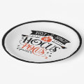 Bunch of Hocus Pocus Halloween Typography Paper Plates | Zazzle