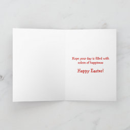 Bunch of Love Easter Card | Zazzle