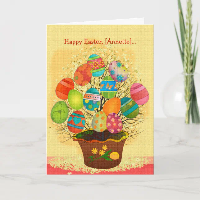 Bunch of Love Easter Card | Zazzle