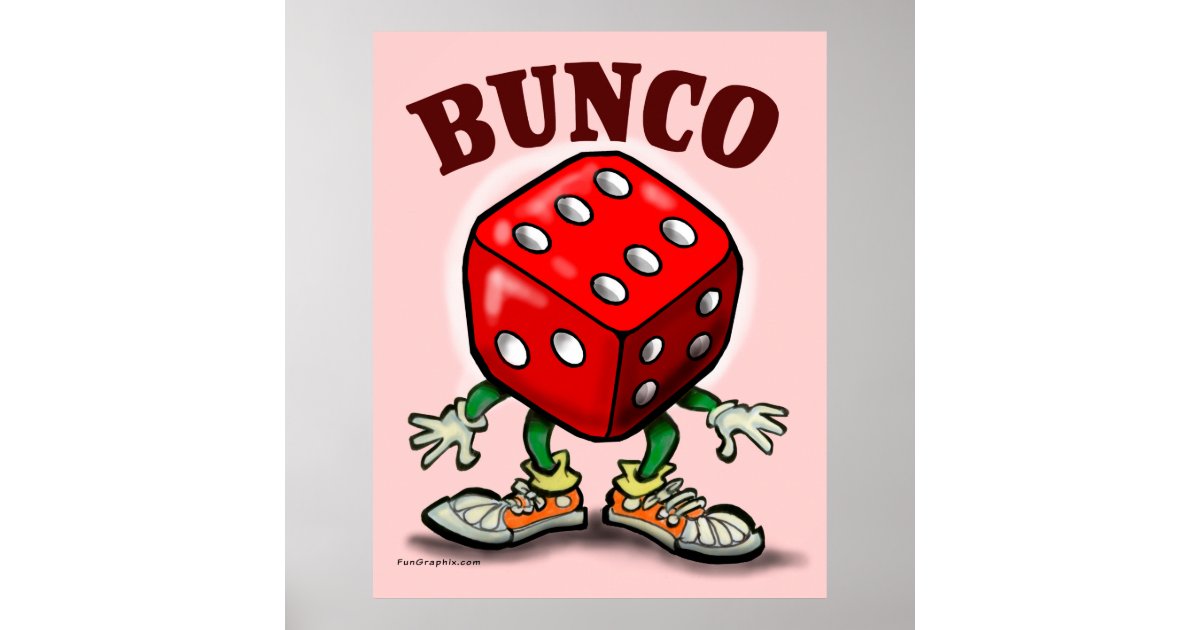 Bunco Poster | Zazzle
