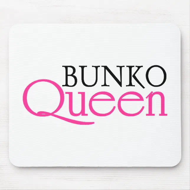 Bunko Queen Mouse Pad | Zazzle