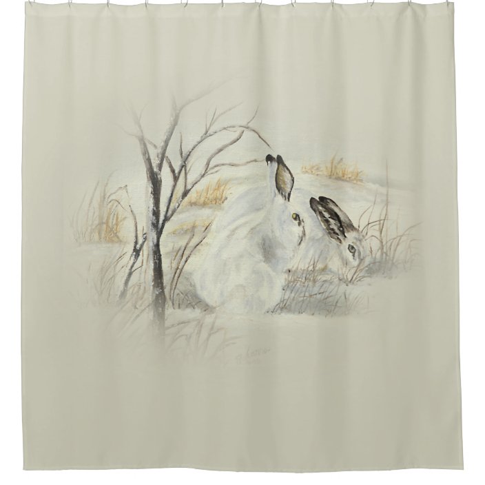 Bunnies / Rabbits Shower Curtain | Zazzle.com