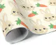 Bunny and Carrot Easter Pattern Wrapping Paper | Zazzle