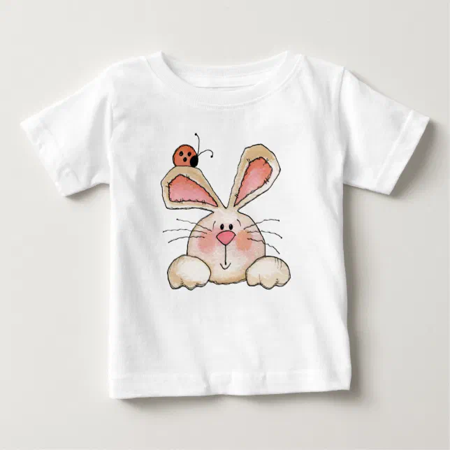 Bunny & Bug - Infant T-shirt | Zazzle