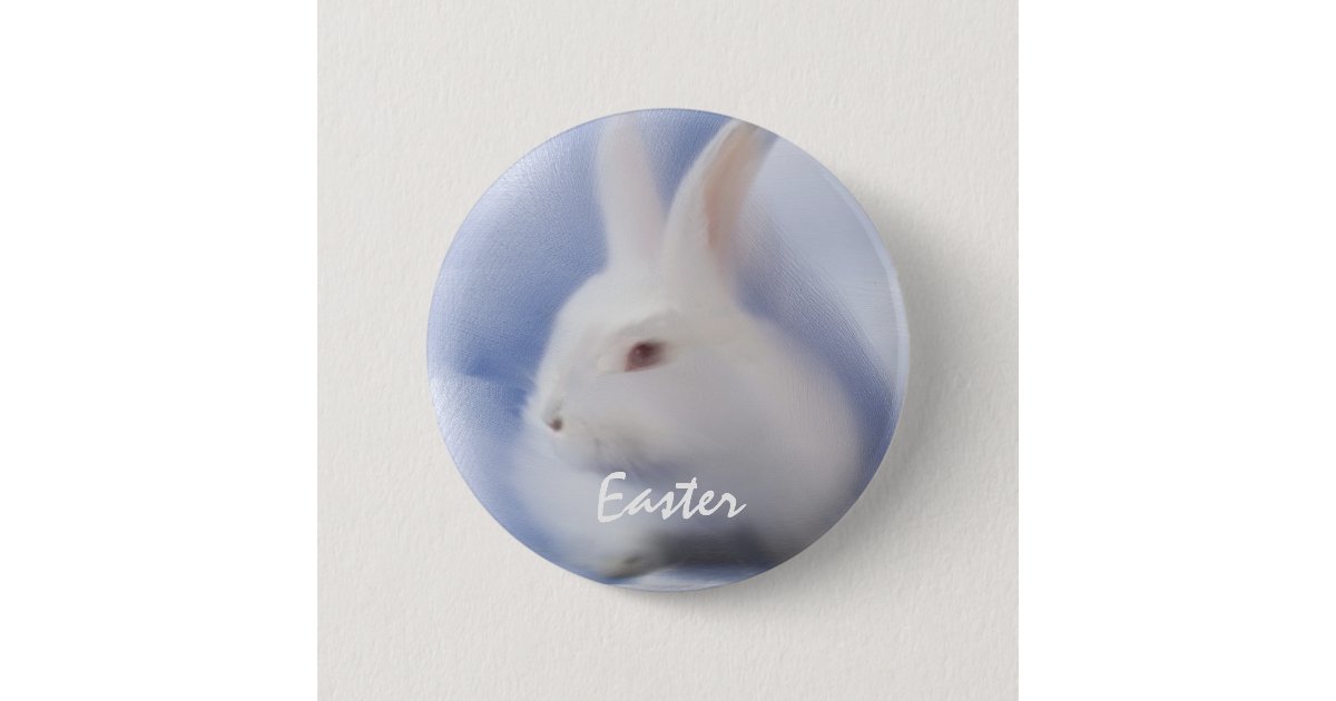 Bunny Button | Zazzle