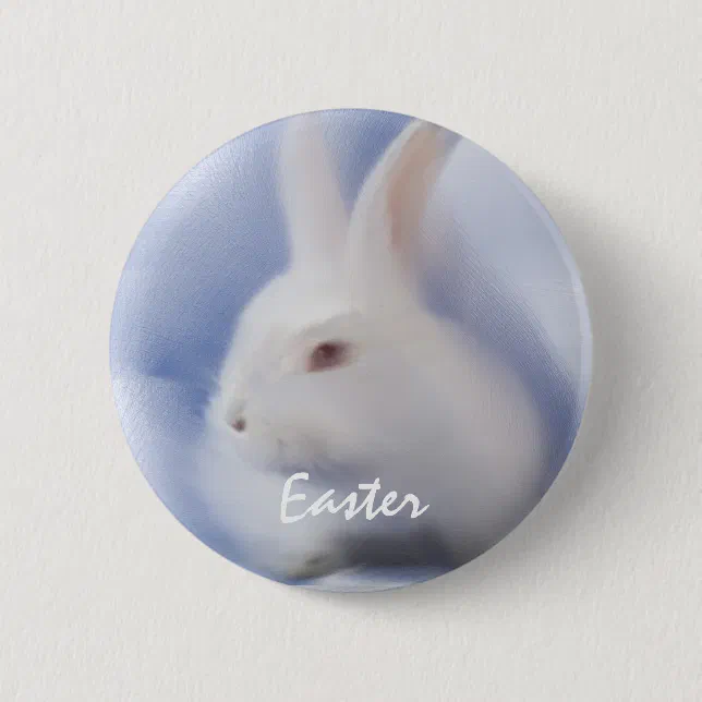 Bunny Button | Zazzle