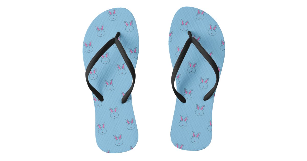 Bunny Flip Flops | Zazzle.com