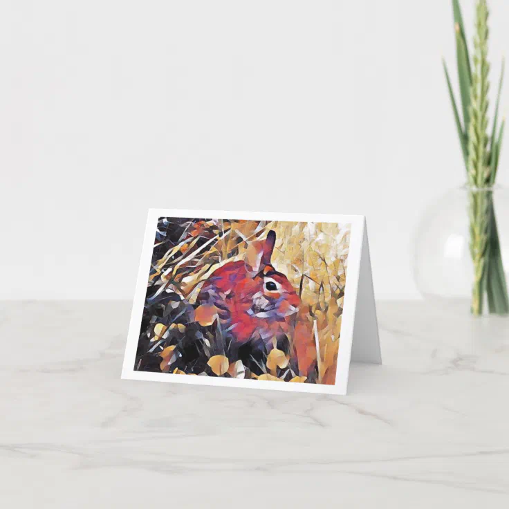 Bunny - Greeting Card | Zazzle