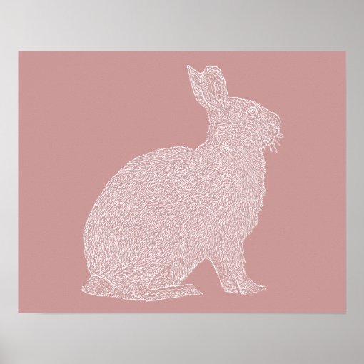 Bunny Poster | Zazzle