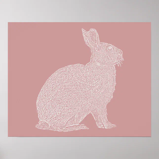 Bunny Poster | Zazzle
