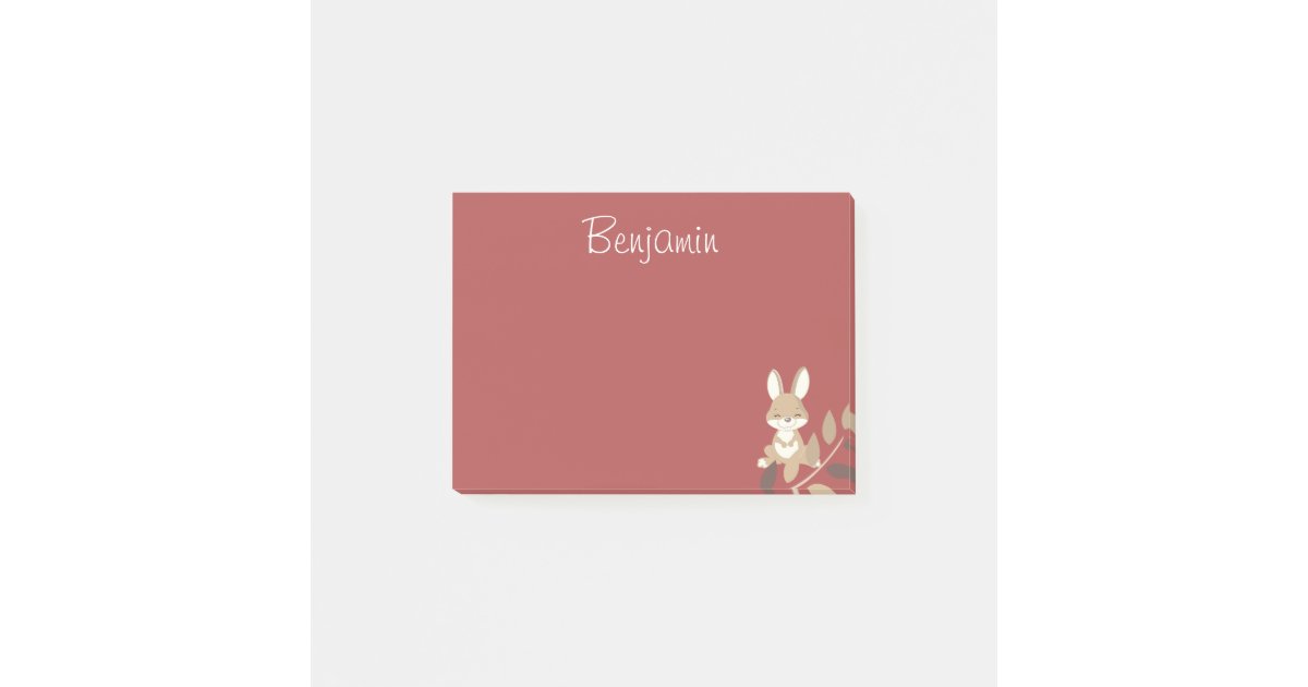 Bunny Rabbit Adorable Post-it Notes | Zazzle