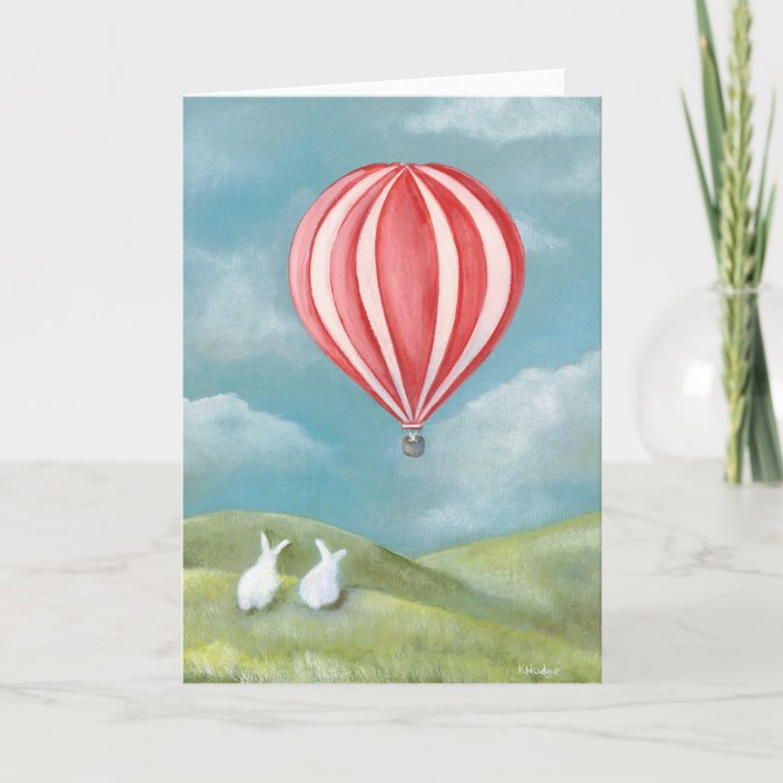 Bunny Rabbit Card | Zazzle.com