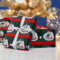 Bunny rabbit Christmas Wrapping Paper | Zazzle