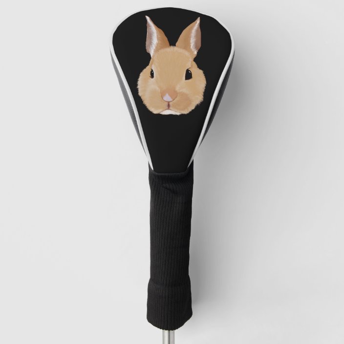 Bunny Rabbit Golf Head Cover | Zazzle.com