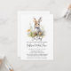 Bunny Rabbit Woodland Baby Shower Invitation | Zazzle