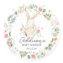 Bunny sticker, rabbit sticker, birthday stickers | Zazzle