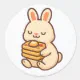 Bunny With Waffles – Cute Animal Sticker | Zazzle