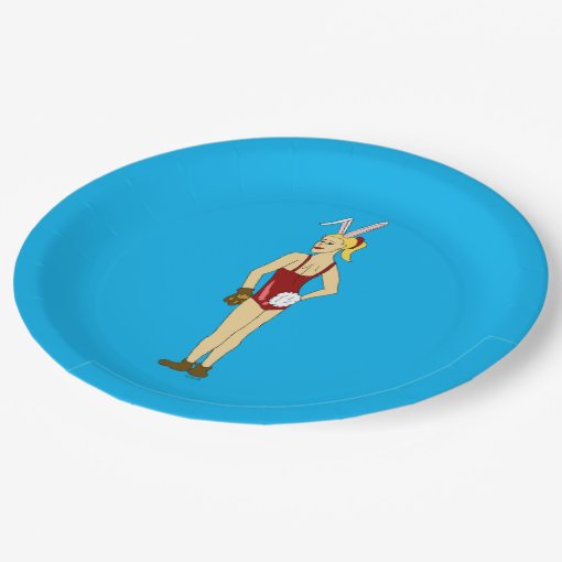 bunnygirl paper plates | Zazzle