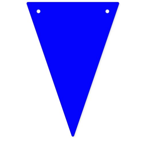 Bunting: Red & Blue Triangles Bunting Flags | Zazzle