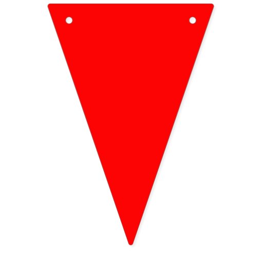 Bunting: Red & Blue Triangles Bunting Flags | Zazzle