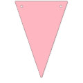 Bunting: Triangular: Hot Pink & Light Pink Bunting Flags | Zazzle