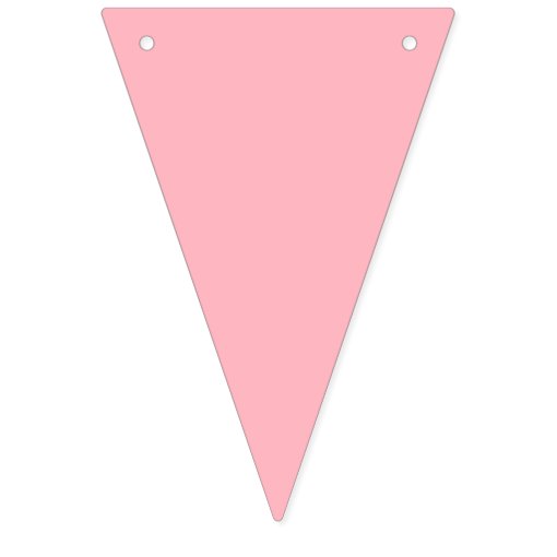 Bunting: Triangular: Hot Pink & Light Pink Bunting Flags | Zazzle