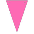Bunting: Triangular: Hot Pink & Light Pink Bunting Flags | Zazzle