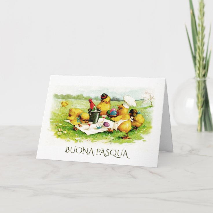 Buona Pasqua. Easter Greeting Cards in Italian | Zazzle