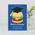 Burger BBQ Graduation Party Invitation | Zazzle