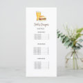 Burger Restaurant/ Food truck Menu Card | Zazzle