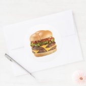 Burger stickers | Zazzle
