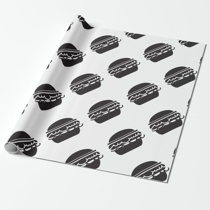 Burger Wrapping Paper | Zazzle