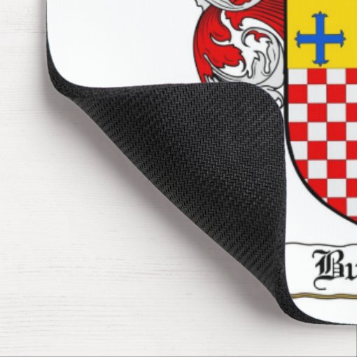 BURGESS FAMILY CREST - BURGESS COAT OF ARMS MOUSE PAD | Zazzle