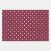 Burgundy and Gold Paris themed Wrapping Paper Sheets | Zazzle