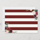 Burgundy Bouquet | Bridal Shower Invitation | Zazzle