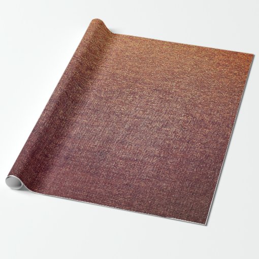 Burgundy Gold Blush Maroon Linen Burlap Rustic Wrapping Paper | Zazzle